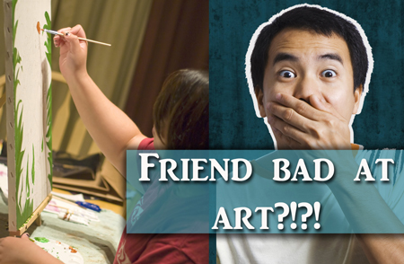 What to do When Your Friend is Bad at Art | Lachri Fine Art