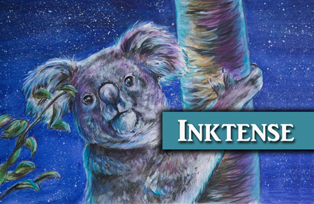 Koala Inktense Drawing | Lachri Fine Art