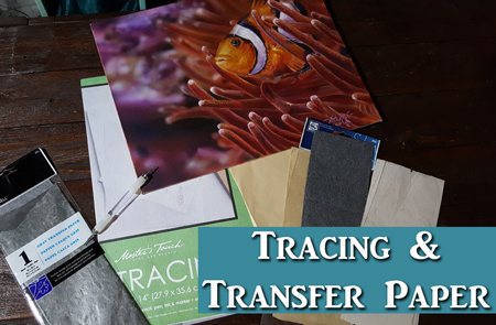 How to use Tracing and Transfer Paper in Your Art | Lachri Fine Art