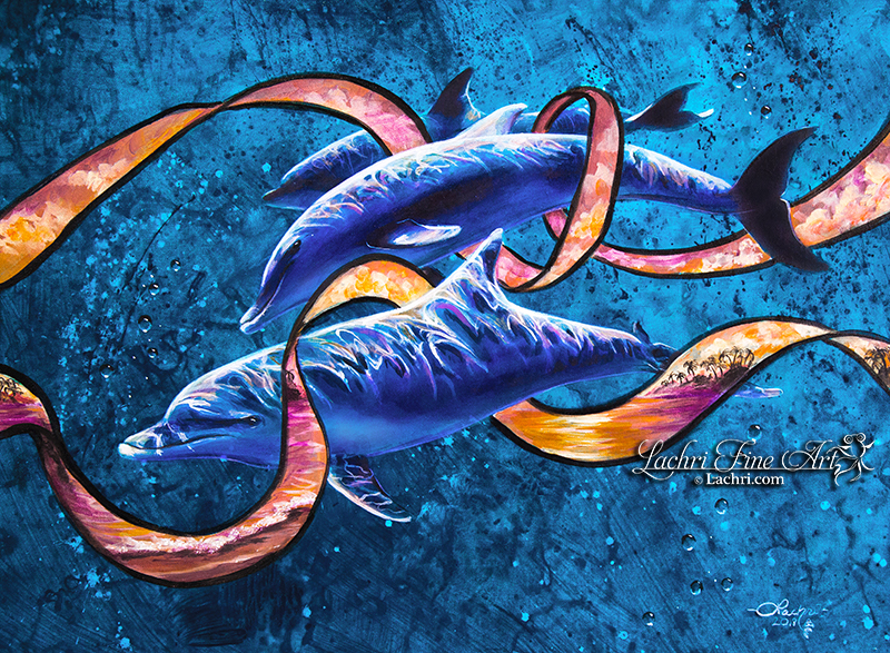 Dolphins | Lachri Fine Art